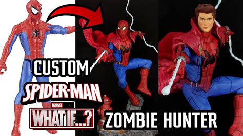 Custom Spiderman Zombie Hunter What If Titan Hero Series Youtube