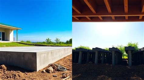 How To Choose Between Concrete Slab And Pier Foundations Barrow Mix