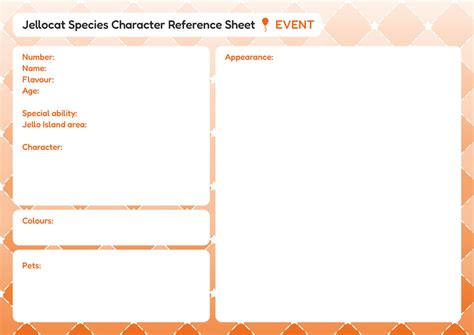 Event Reference Sheet Download By Tana Jo On Deviantart