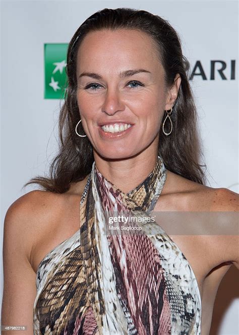 Hall Of Tennis Player Martina Hingis Attends The 2015 International