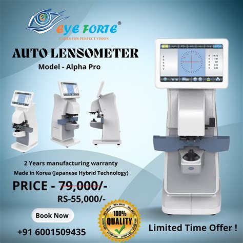 Automatic Eye Forte Auto Lensometer Alpha Pro At ₹ 5500000piece In