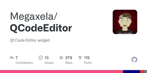 GitHub Megaxela QCodeEditor Qt Code Editor Widget