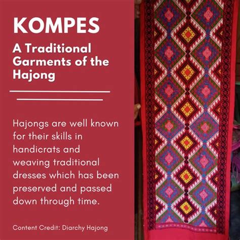 Exploring Traditional Hajong Attires The Kompes Fabric Ryndia