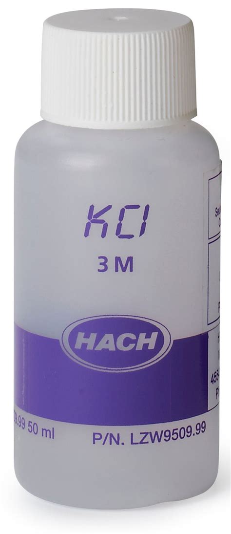 Electrolyte Solution Kcl 3m 50ml Hach Sea