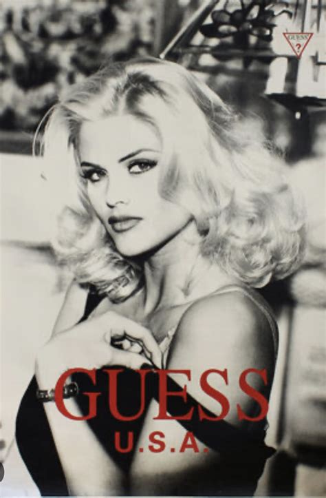 Guess Anna Nicole Iconic Guess Ads Vintage Guess Ads Anna Nichole Smith
