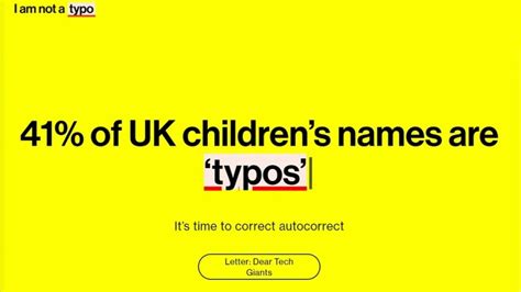 I Am Not A Typographical Error” The Campaign Against Autocorrect