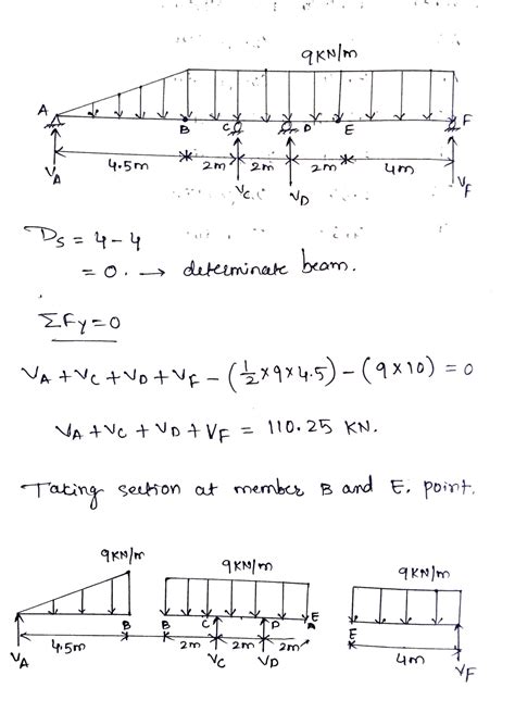 [solved] please use the method of section equation method show work