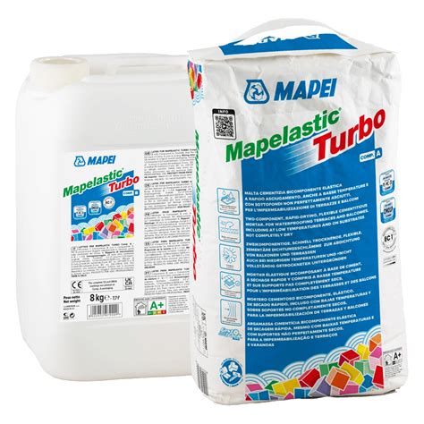 Waterproofing Mapei Mapelastic Turbo A B 36 Kg