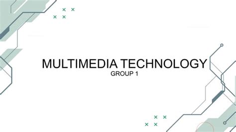 Multimedia Technology Evolution Of Multimediapptx