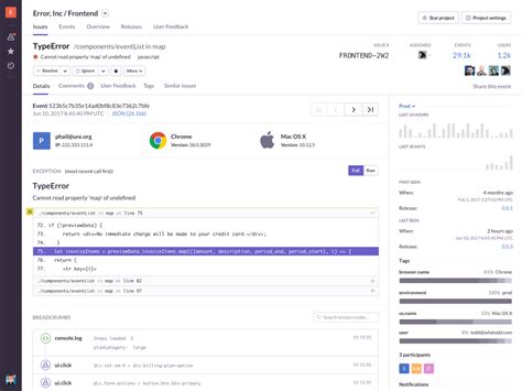 Sentry Cost And Reviews Capterra Australia 2022