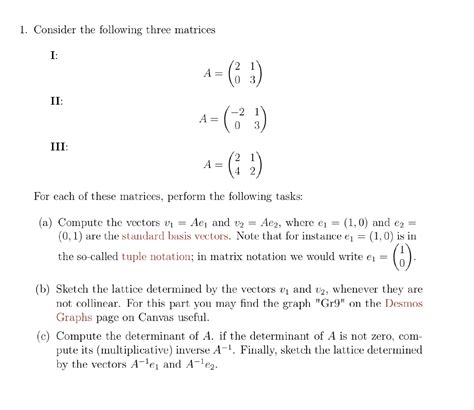 Solved Consider The Following Three