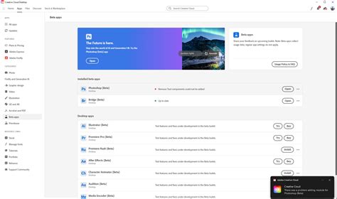 Remove Tool Components Adding Error In Latest Phot Adobe Product Community