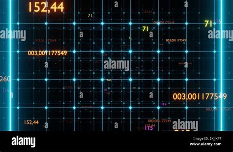 Digital Fly Code Background Loop Big Data Code Network 4k Loop
