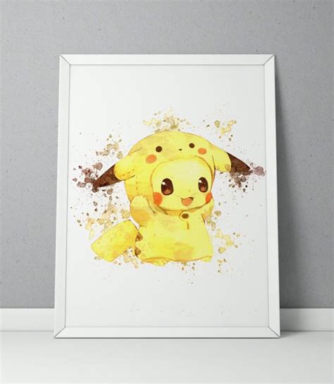 Pokemon Print Pikachu Print Pokemon Poster Pikachu Poster Pokemon Poster Pokemon Print
