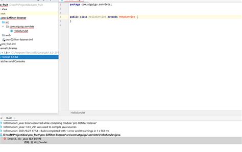 Idea中找不到HTTPServlet类的解决 Yapi酱 博客园