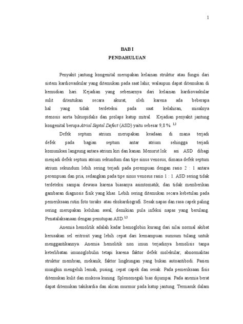 Laporan Kasus Asd Pdf