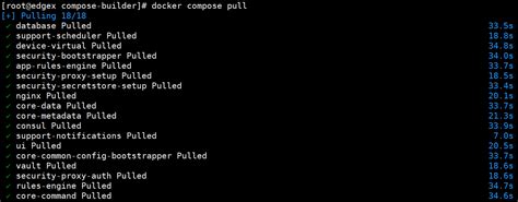 Edgex Foundry 安全模式部署 Edgex Foundry