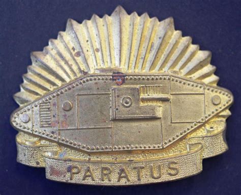 Australian Tank Corp Badge 1930 42 Medals Badges Insignia