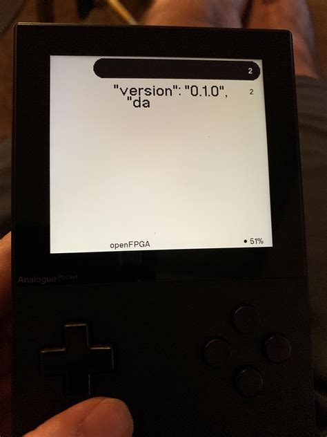 why does my openfpga look like this just updated to the 1 1 beta 3