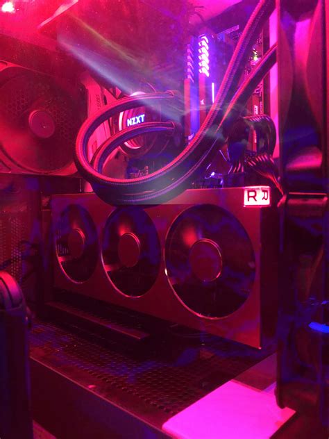 Got A Vertical GPU Mount For My Radeon VII Lookin Gooooood R Pcmasterrace