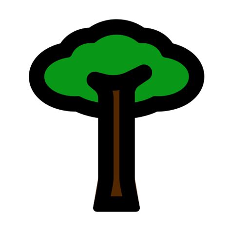 Tree Generic Outline Color Icon