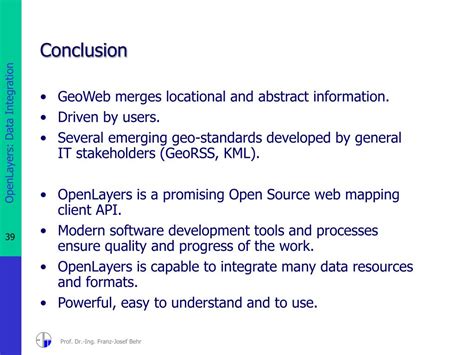 Ppt Openlayers Data Integration In An Open Source Map Browser