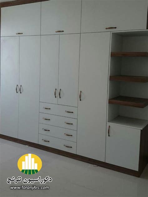 کمد دیواری جدید و مدرن مدل سال 1404 دکوراسیون ترنج