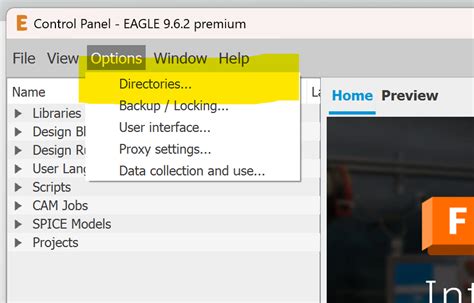 Adding FlashPCB Libraries In EAGLE