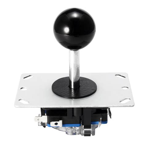 Black White Push Button Dual Joystick Usb Encoder Board Diy Set Kit For Arcade Pc Game