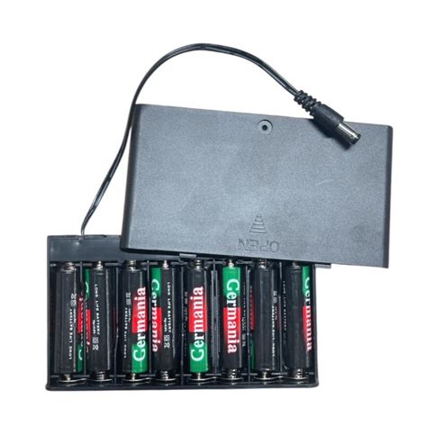 รางถ่าน ใส่ถ่านaa 8ก้อน Dc 12v ไม่แถมถ่าน Shopee Thailand