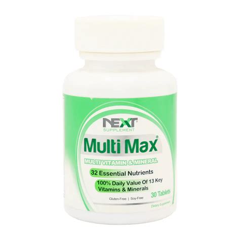 قرص مولتی مکس نکست ساپلمنت 30 عددی داروخانه آنلاین دکتر حیدری