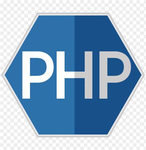 Php Hexagon Blue Logo Png Toppng