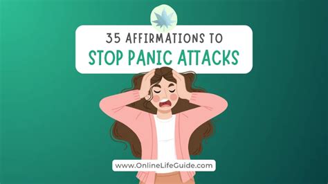 35 Affirmations To Stop Panic Attacks Online Life Guide
