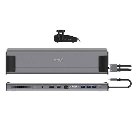 Customer Reviews J5create M 2 Nvme Usb C Gen 2 Docking Station Grey And Black Jcd552 Best Buy