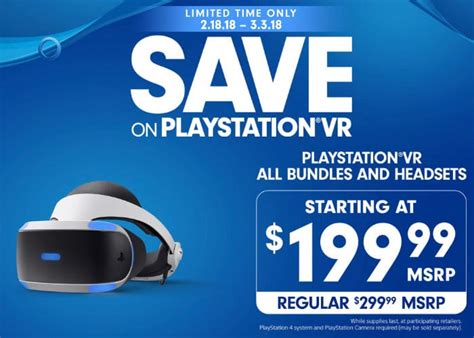 Playstation Vr Bundles From 199 For Two Weeks Announces Sony Geeky