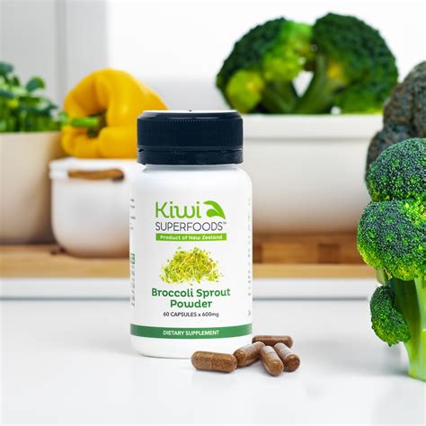 Buy Broccoli Sprout Powder Nz Sulforaphane Supplements Kiwisfs