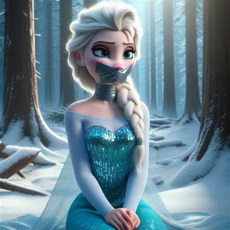 Elsa Gagged 09 By Elite95talha On Deviantart