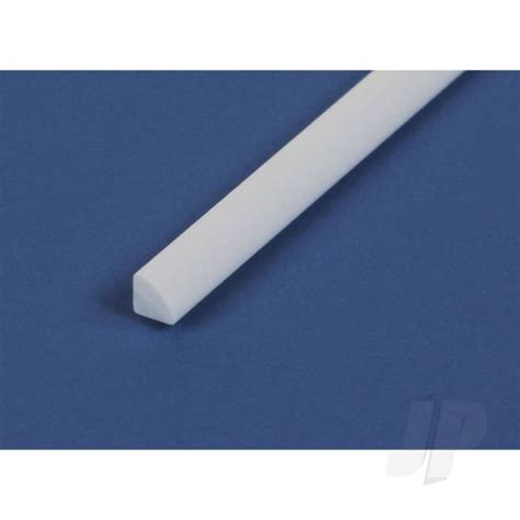 Evergreen 14in 35cm Quarter Round Plastic Strip 030in 5 Pack