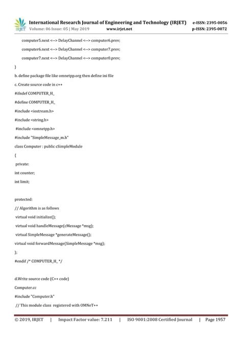 Irjet Implementation And Simulation Of Failsafe Network Architecture Pdf
