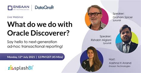 Discoverer Analytics Oracle Webinaralert Emeapartners Splashbi