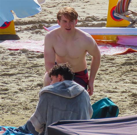 Kit Connor Spotted Filming Scenes For Heartstopper In Lyme Regis Love