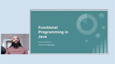 Functional programming primer for Java by Deepu K Sasidharan - YouTube