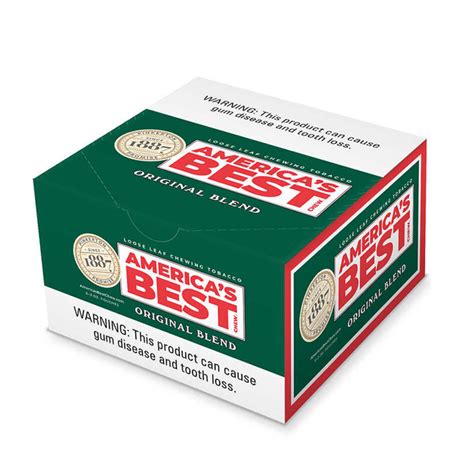 Americas Best Chew Loose Leaf Chewing Tobacco 3 Oz 6 Ct