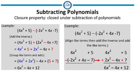 Algebra 1 Topic 8 Polynomial Operations Table Of