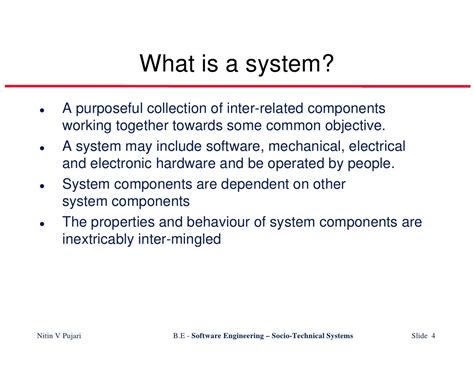 Socio Technical Systems
