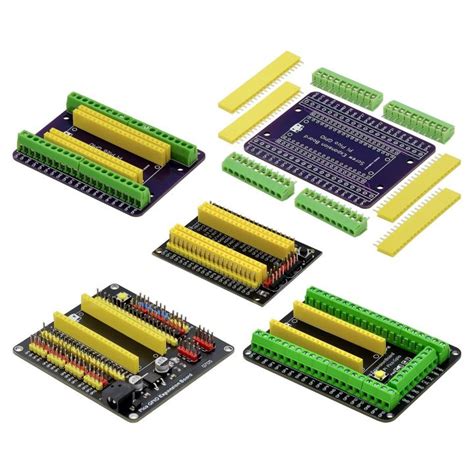 For Raspberry Pi Pico GPIO Breakout Extender DIY Expansion Board Male Female Pin With Switch For