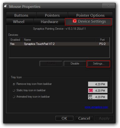 Synaptics Touchpad Is Not Operated Well Especially Multi Touch Windows 7 Forums