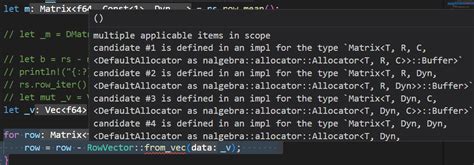How To Sub A Vector Row By Row With Nalgebra Issue Dimforge Nalgebra Github