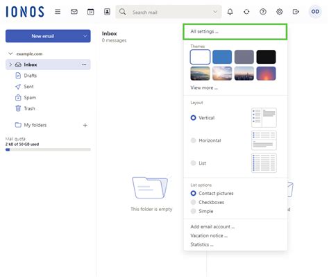 Treat Emails From Certain Senders In Ionos Webmail As Spam Ionos Help