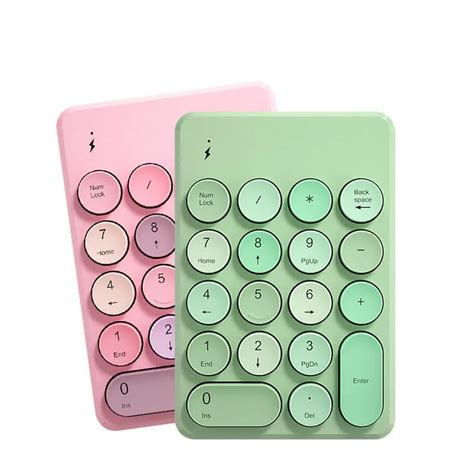 Pastel Touch Bluetooth Numeric Keypad Kōōihaus